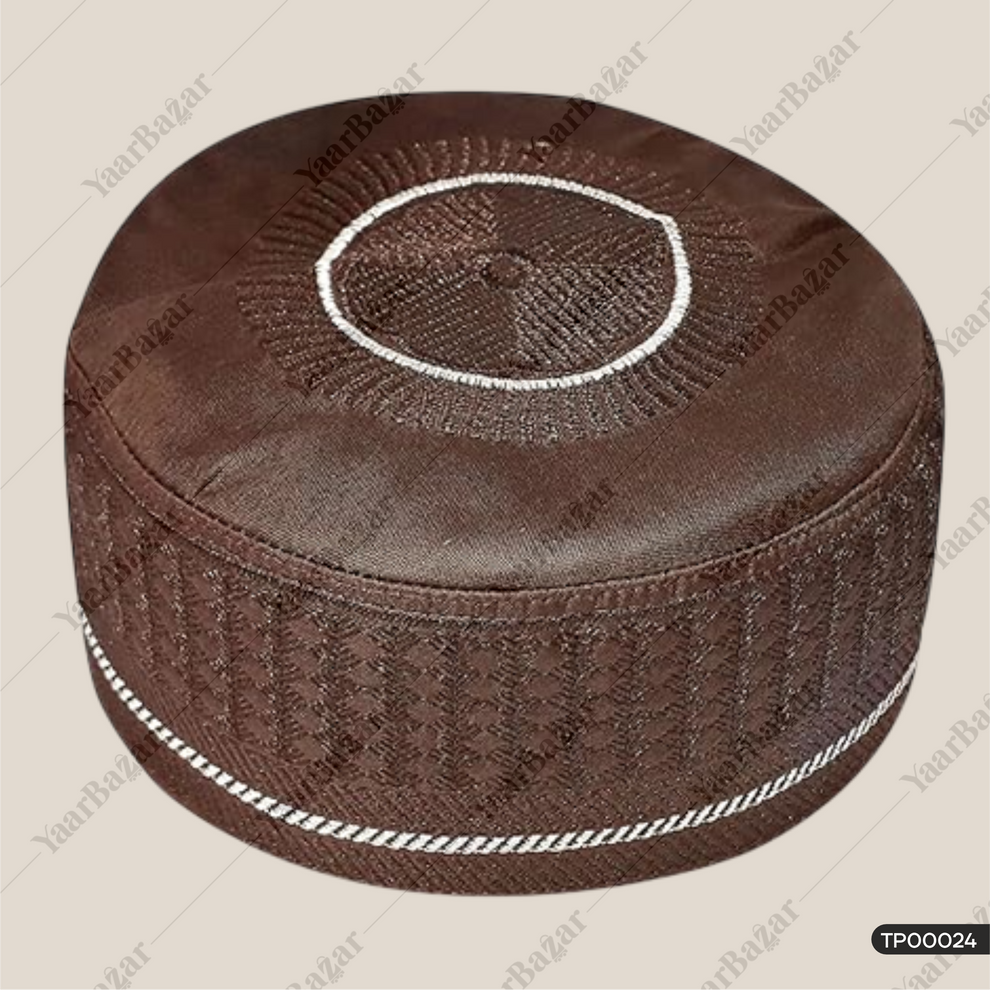 Turkish Muslim Namaz Topi Islamic Traditional Men Cap – Yaar Bazar