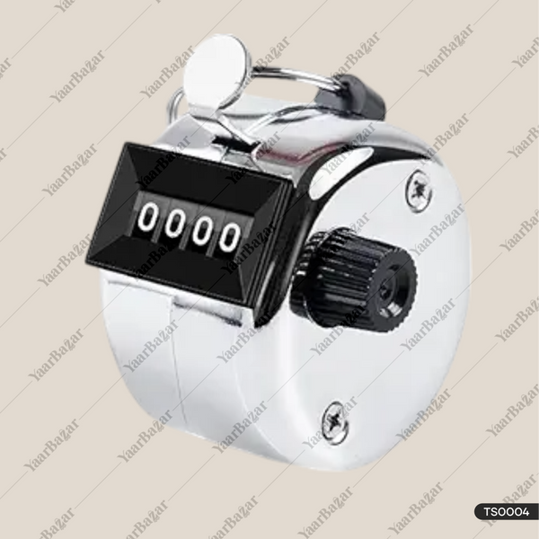 Metal Hand Digital Tally Counter with Reset Knob Tasbeeh – Yaar Bazar